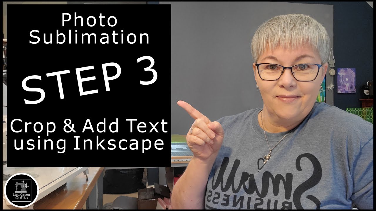 Sublimating Photos On Fabric For Quilts Cropping Photos Adding Text Using Inkscape Video 3 Sublimating Photos On Fabric For Quilts Cropping Photos Adding Text Using Inkscape Video 3