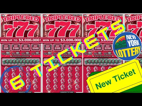 🔥TRIPLE RED SEVENS🔥777 NEW YORK LOTTO SCRATCH OFFS #shorts # ...