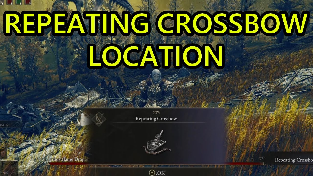 Repeating Crossbow Location Elden Ring Shadow of the Erdtree How to Get Repeating Crossbow - YouTube