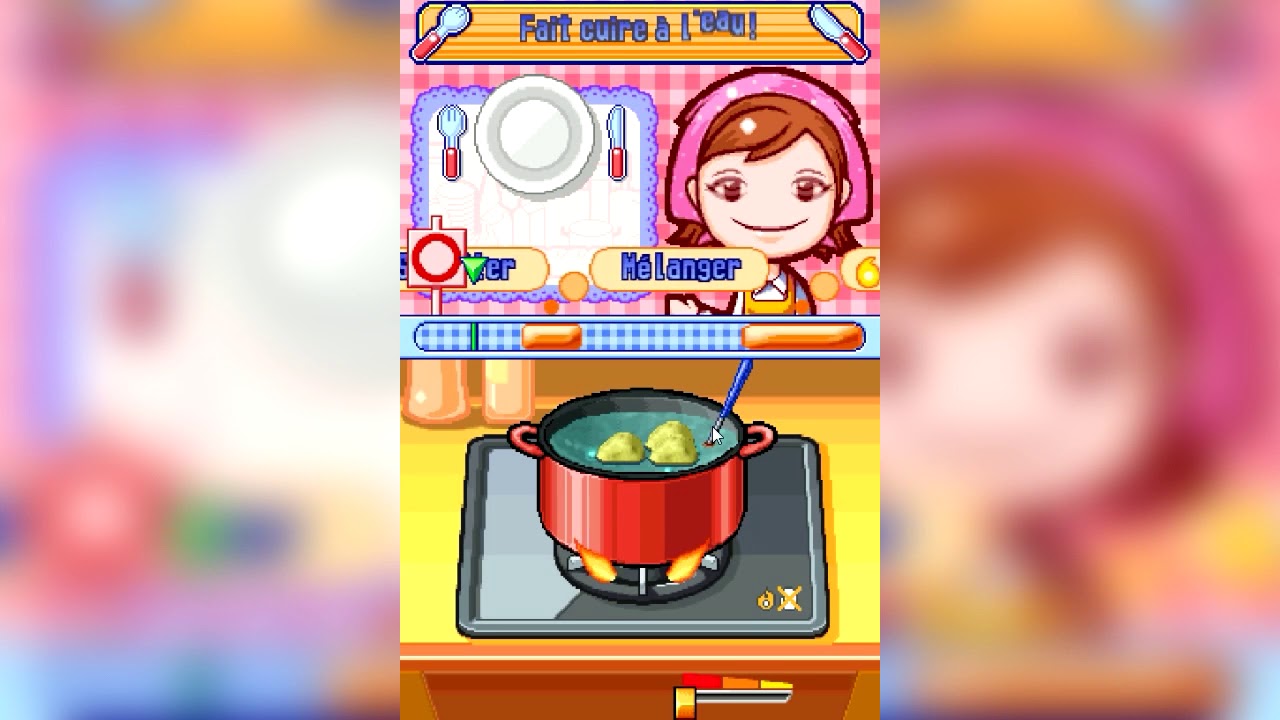 Walkthrough FR l Cooking Mama 1 l Recette 8 Salade de Pommes de Terre ...