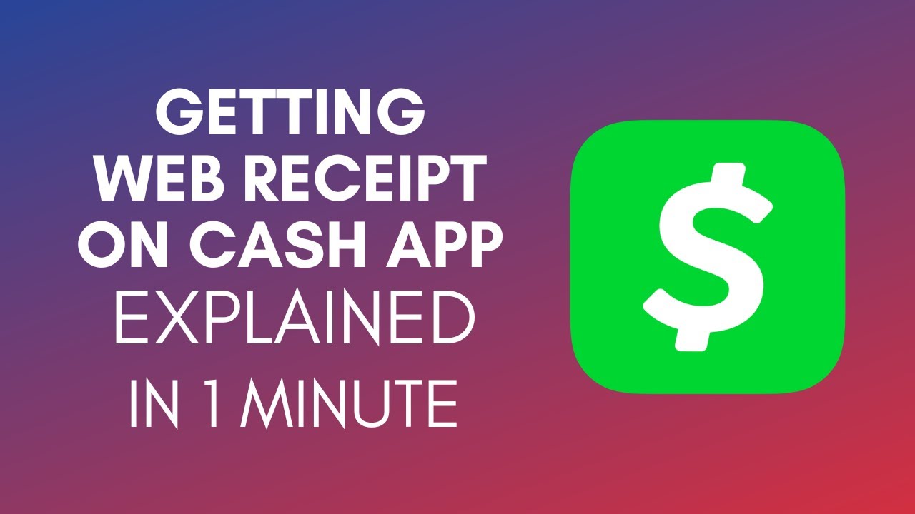 How To Get Web Receipt On Cash App (2025) - YouTube