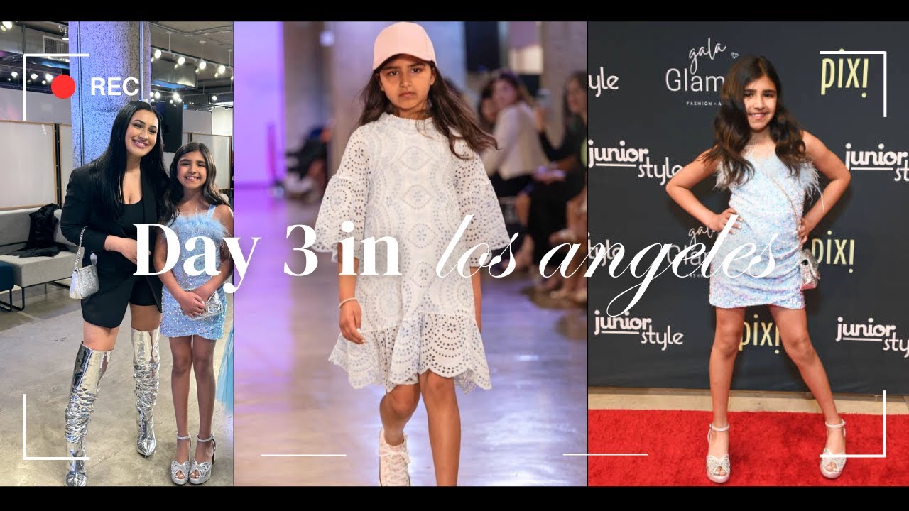 LA Fashion Week Vlog | Glam Z Gala - YouTube