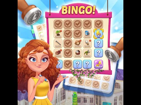 Merge Manor :Sunny House / Bingo Together !  BINGO! ✨️🎉🎊