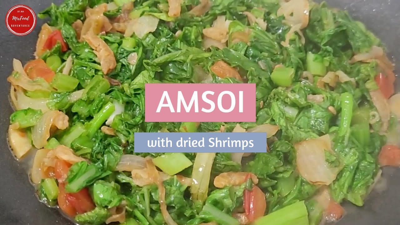 AMSOI WITH DRIED SHRIMPS. AMSOI MET GEDROOGDE GARNALEN. - YouTube
