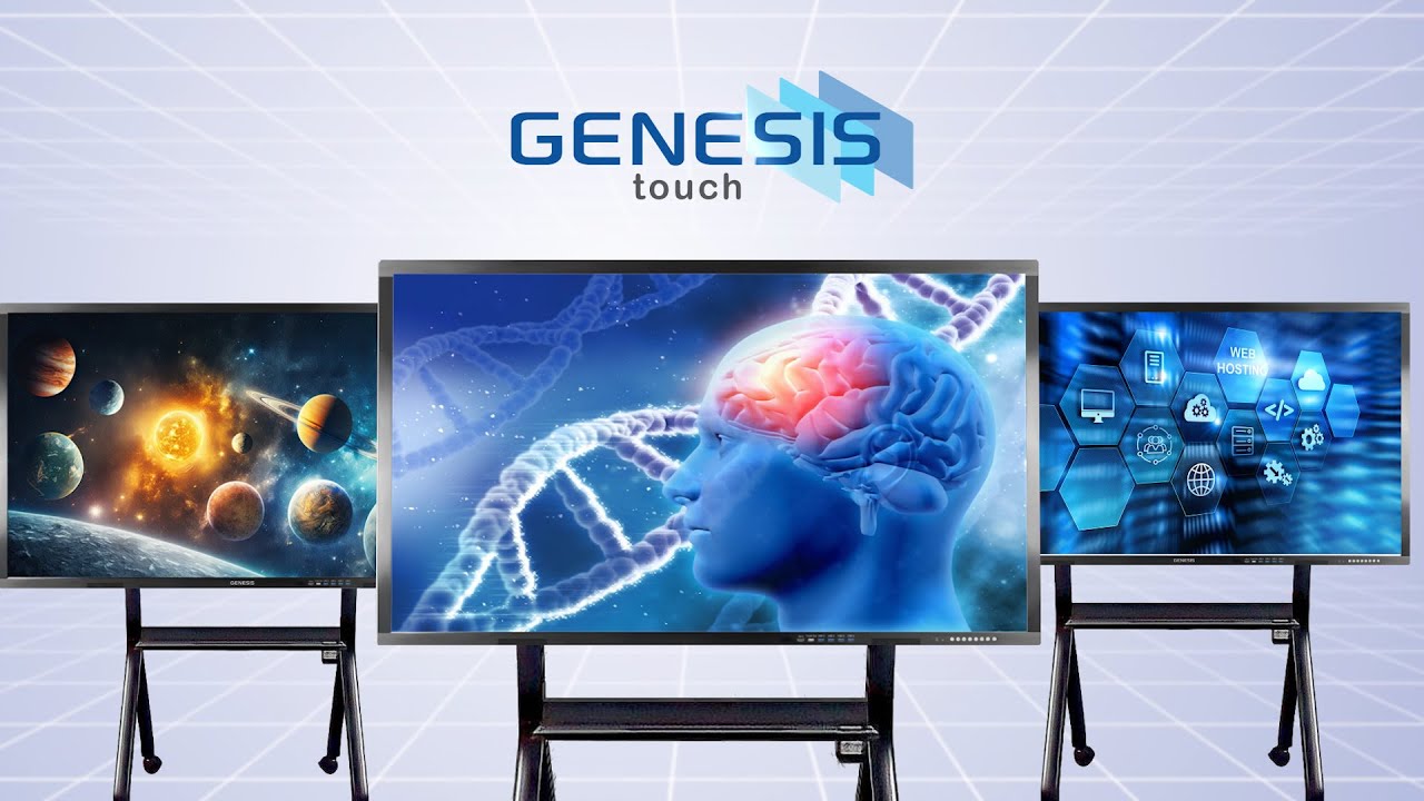 Genesis touch Interactive Display - YouTube