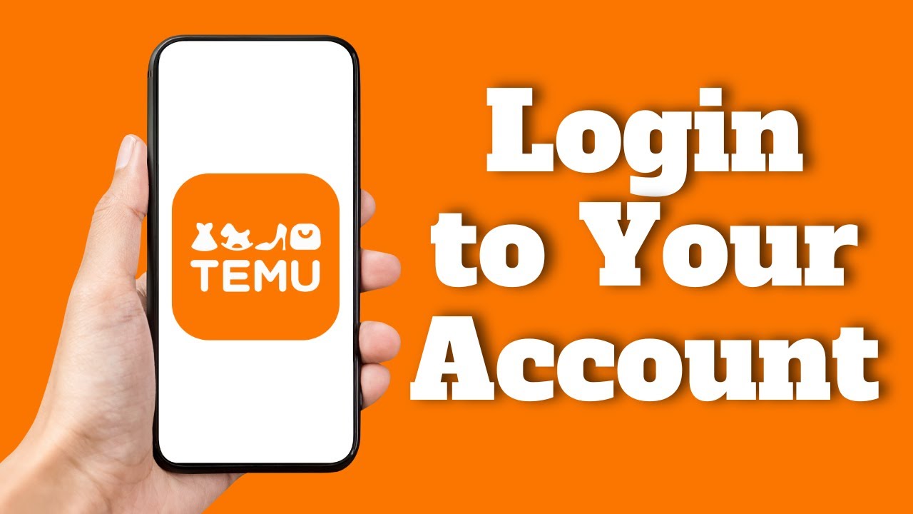 How To Login to Your Temu Account (Easy Method) - YouTube