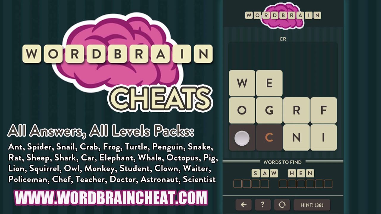 WordBrain Penguin 19 Cheats | WordBrain Cheats | Penguin 19 Answer ...