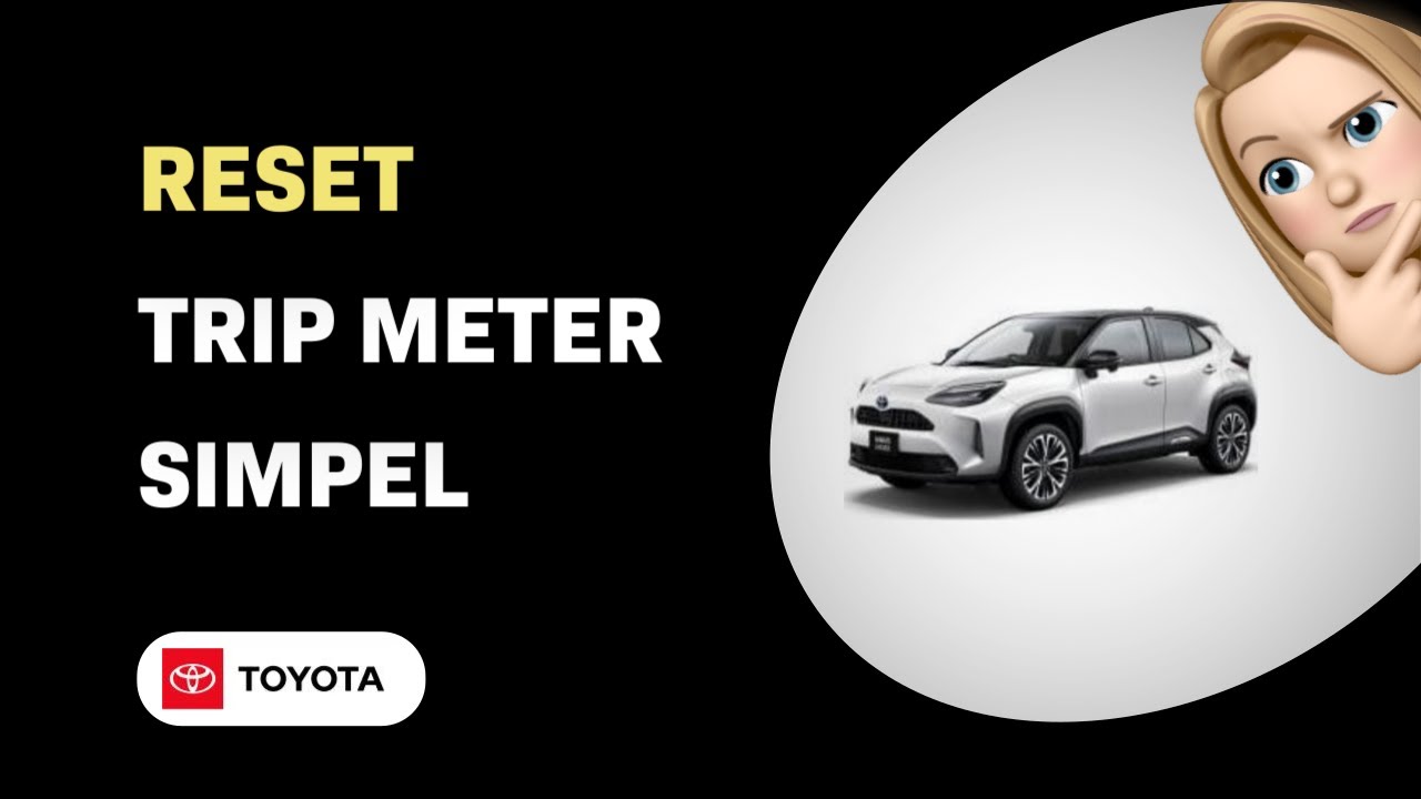 Hoe je eenvoudig de trip meter reset op je Toyota Yaris Cross - YouTube