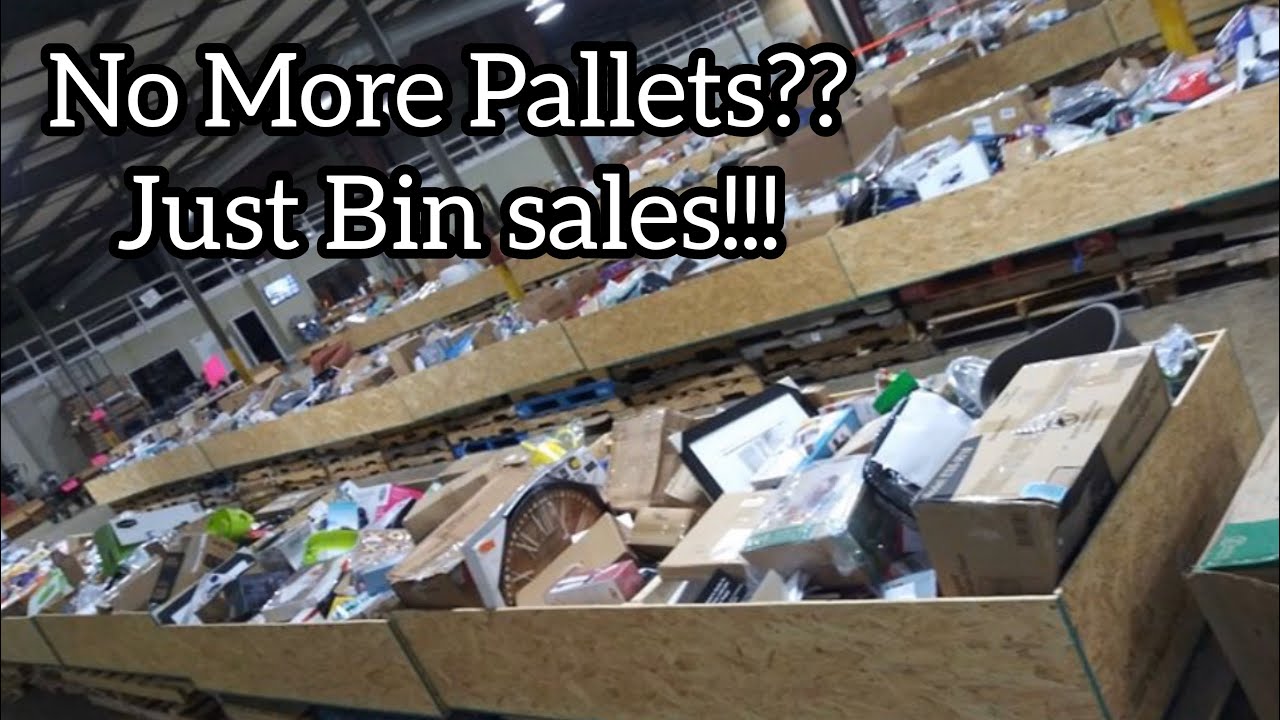Retail Liquidation Bin Sales | aka pallet items in bins? - YouTube