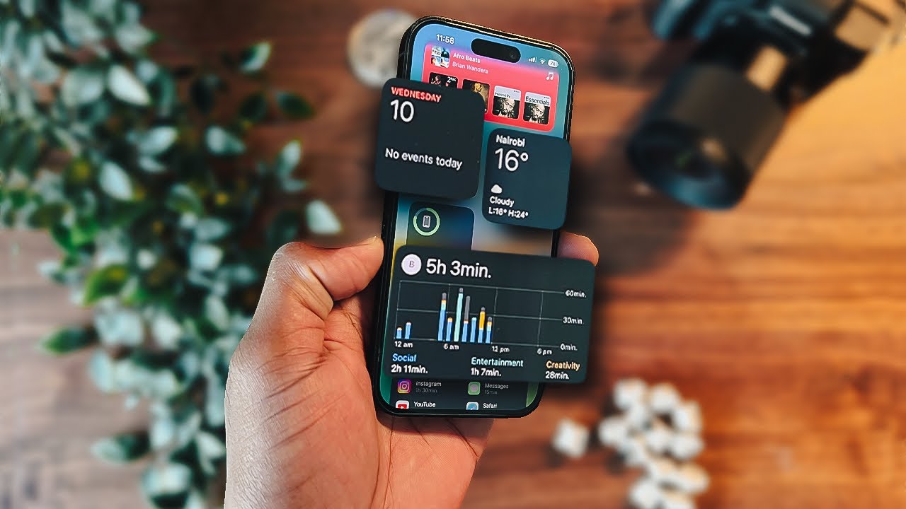 What's On My iPhone 14 Pro ( Simple Customisation) - YouTube