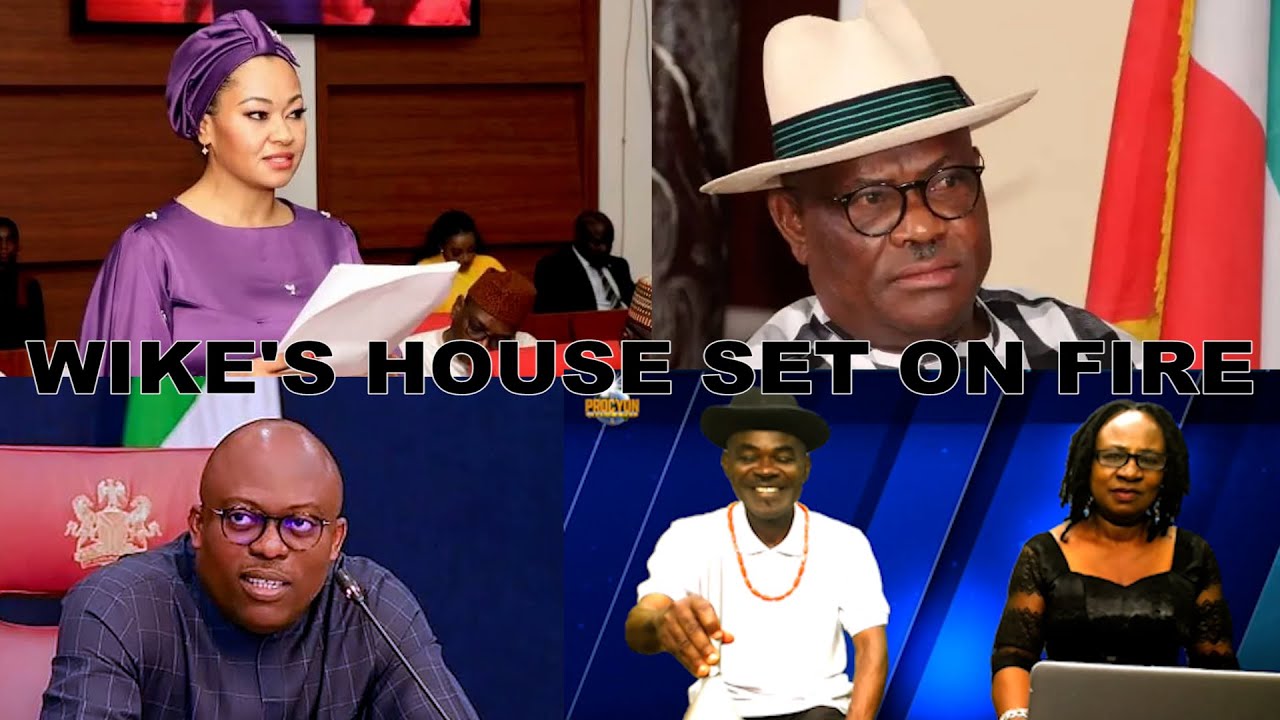 WIKE'S HOUSE SET ON FIRE. NATASHA CRIES OUT OVER PLANS OF ARREST BY ...