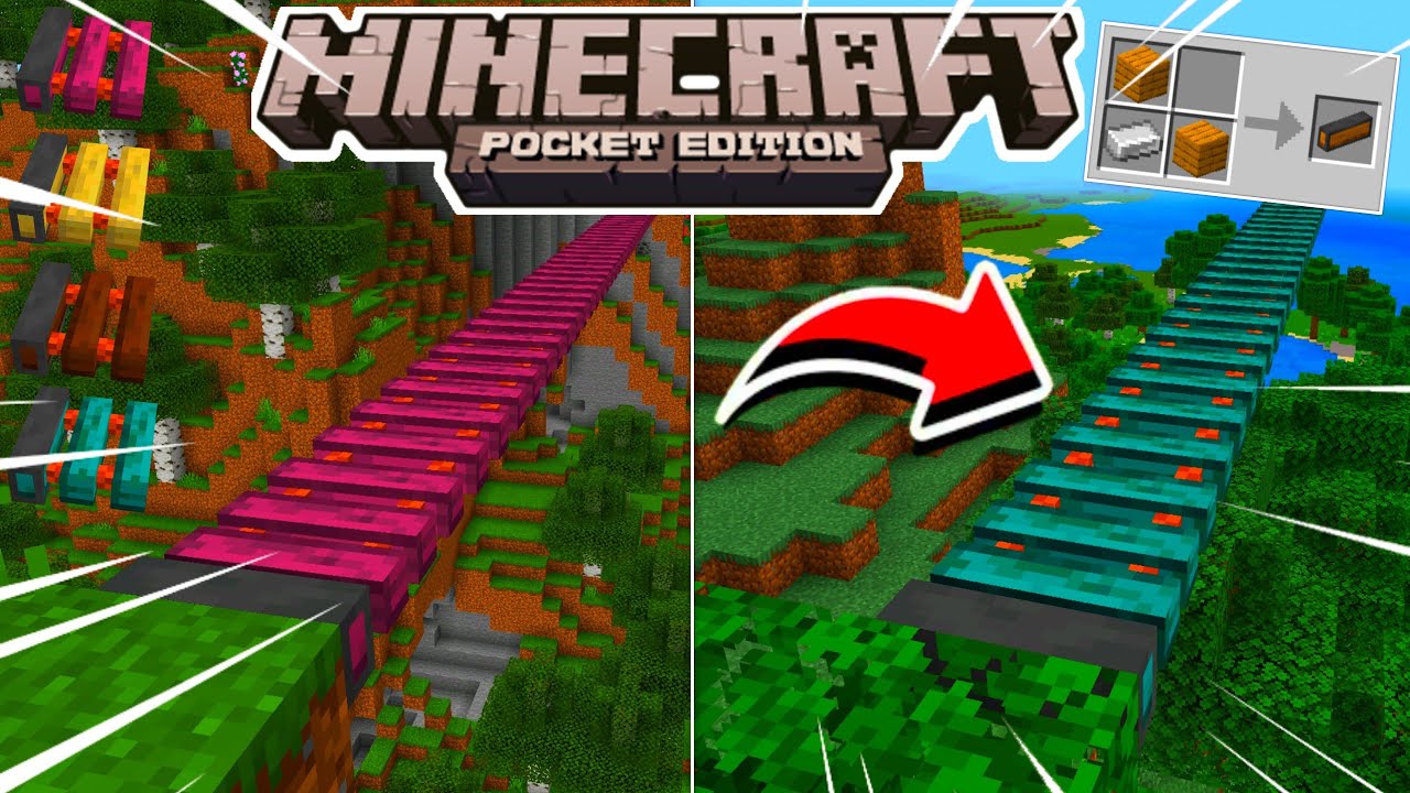 NOVO ADDON/MOD DE PONTE INSTANTÂNEA MUITO ÚTIL PARA MINECRAFT PE ...