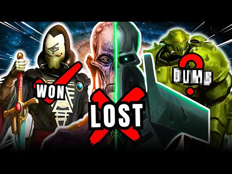 Why Do The Necrons Believe The Eldar Won The War In Heaven? | Warhammer 40K Lore