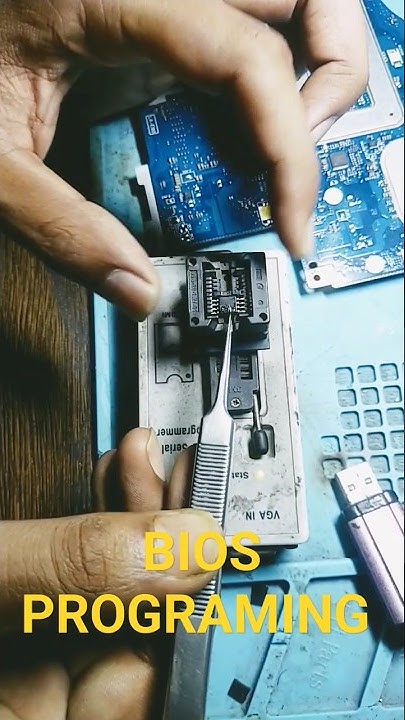 BIOS PROGRAMING USING (RT809F) - YouTube