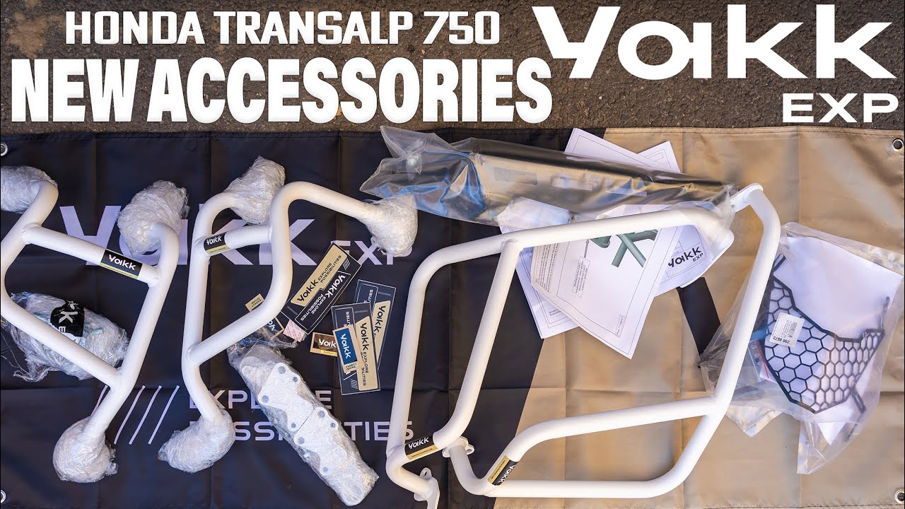 Transform Your Honda Transalp 750 with YAKK EXP Gear! Unboxing the ...