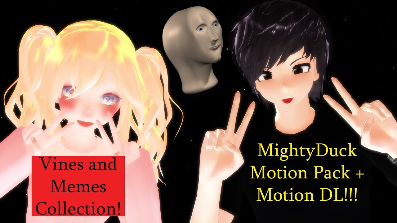 (MMD MightyDuck Funny Vines and Memes Motion Pack DL!) Original Motions ...