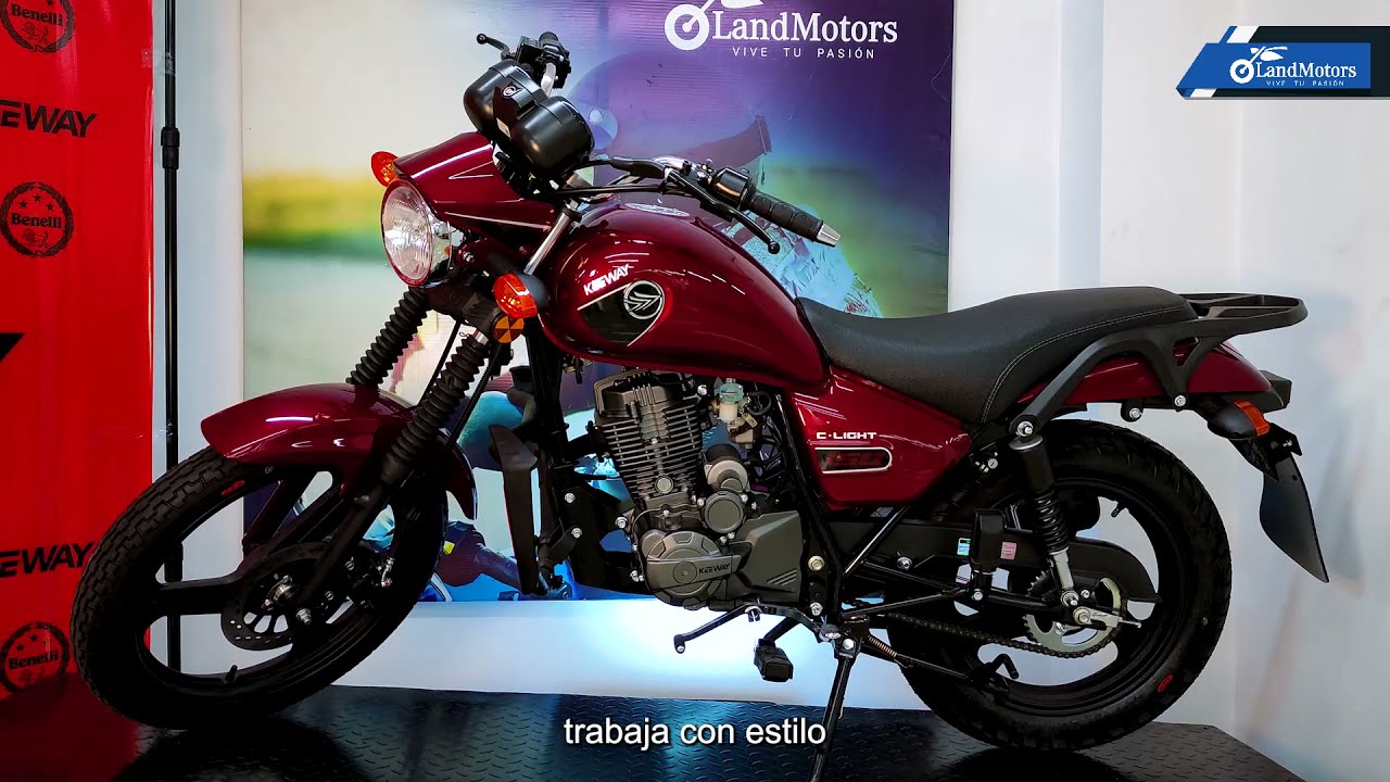 KEEWAY C-LIGHT 150 - YouTube