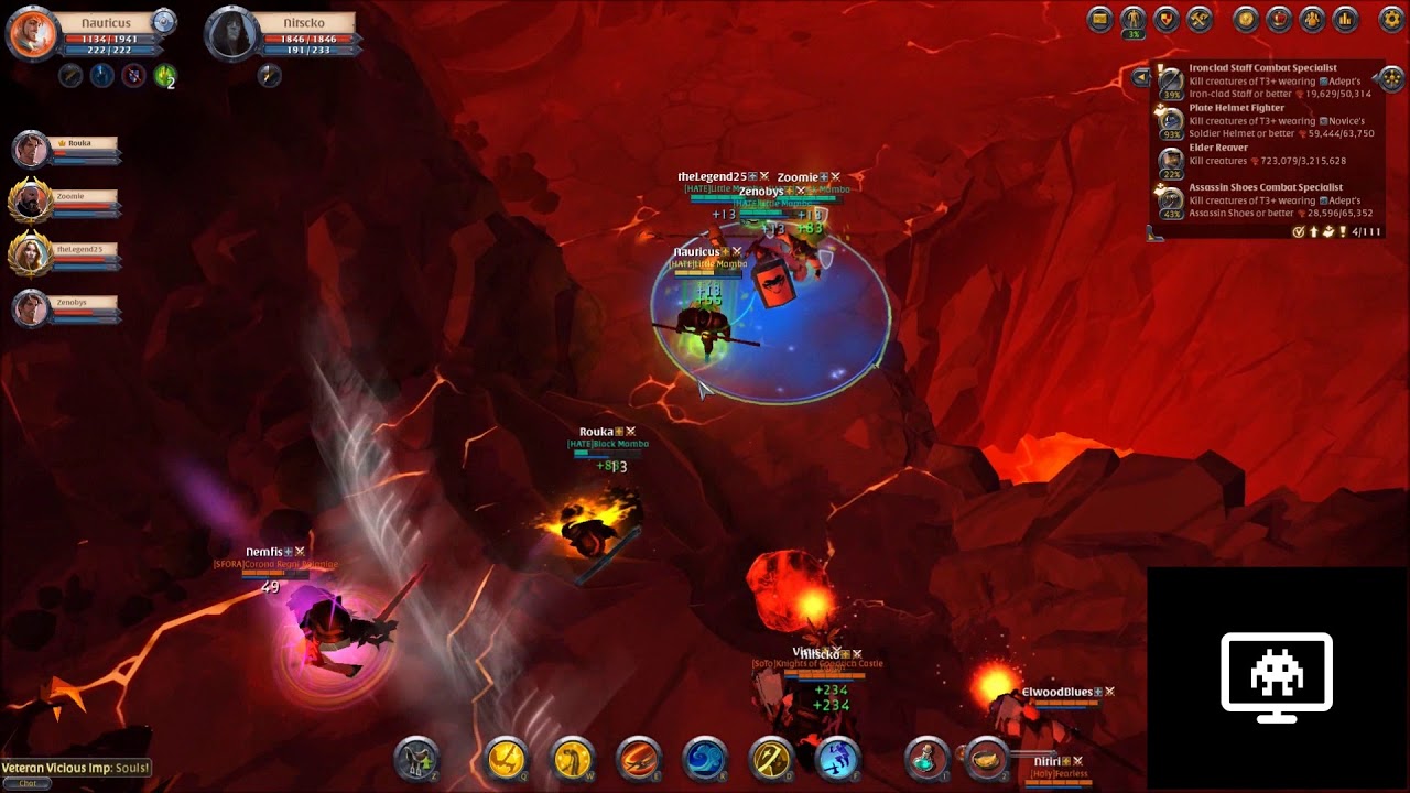 Albion Online | Hellgate PvP: Windwall Strikes Back - YouTube