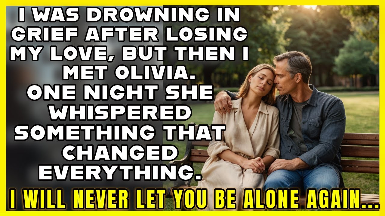 She was running very late for work,but when she saw the tears on his ...