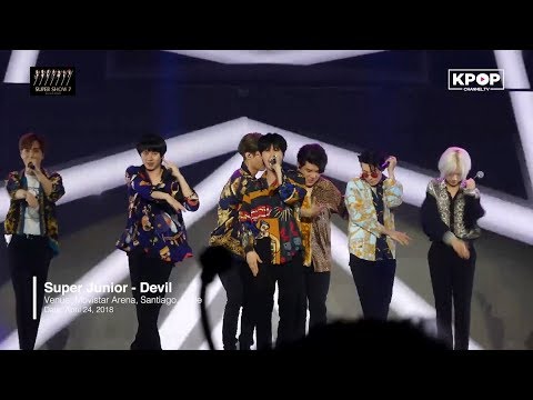 [HOT] SUPER JUNIOR - Devil at SS7 in Chile 180424