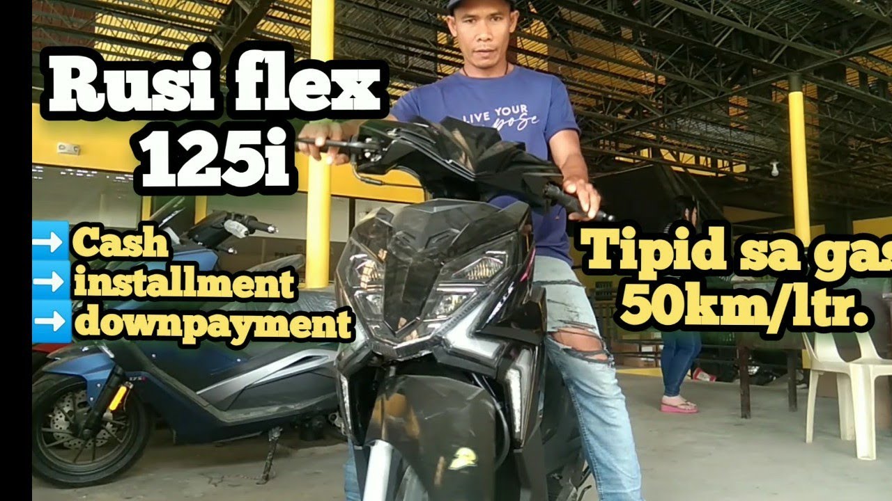 Pwd itapat sa click 125🔥2024 rusi flex 125i！Cash and installment！# ...