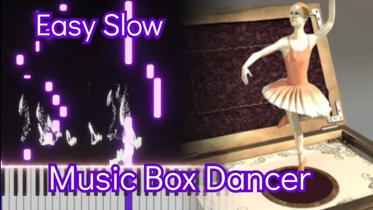 Music Box Dancer | 音樂盒的舞者| EASY SLOW Piano Tutorial - YouTube