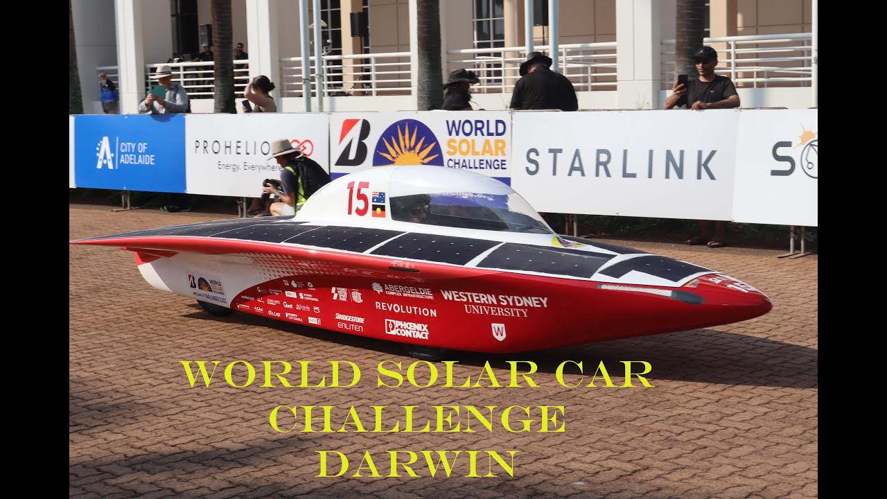 World Solar Car Challenge Darwin 2023 - YouTube
