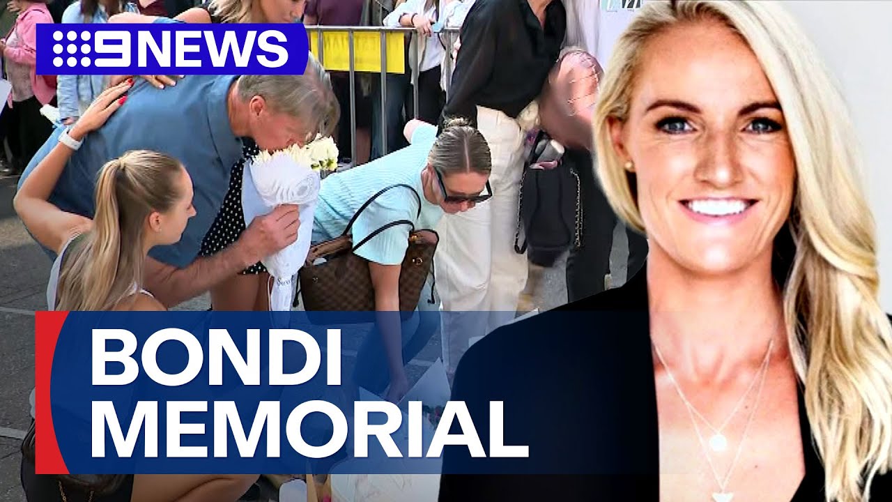 Family of Ashlee Good visit Bondi Junction memorial | 9 News Australia ...