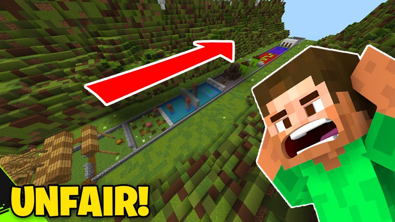 This Minecraft Map is So Unfair - YouTube