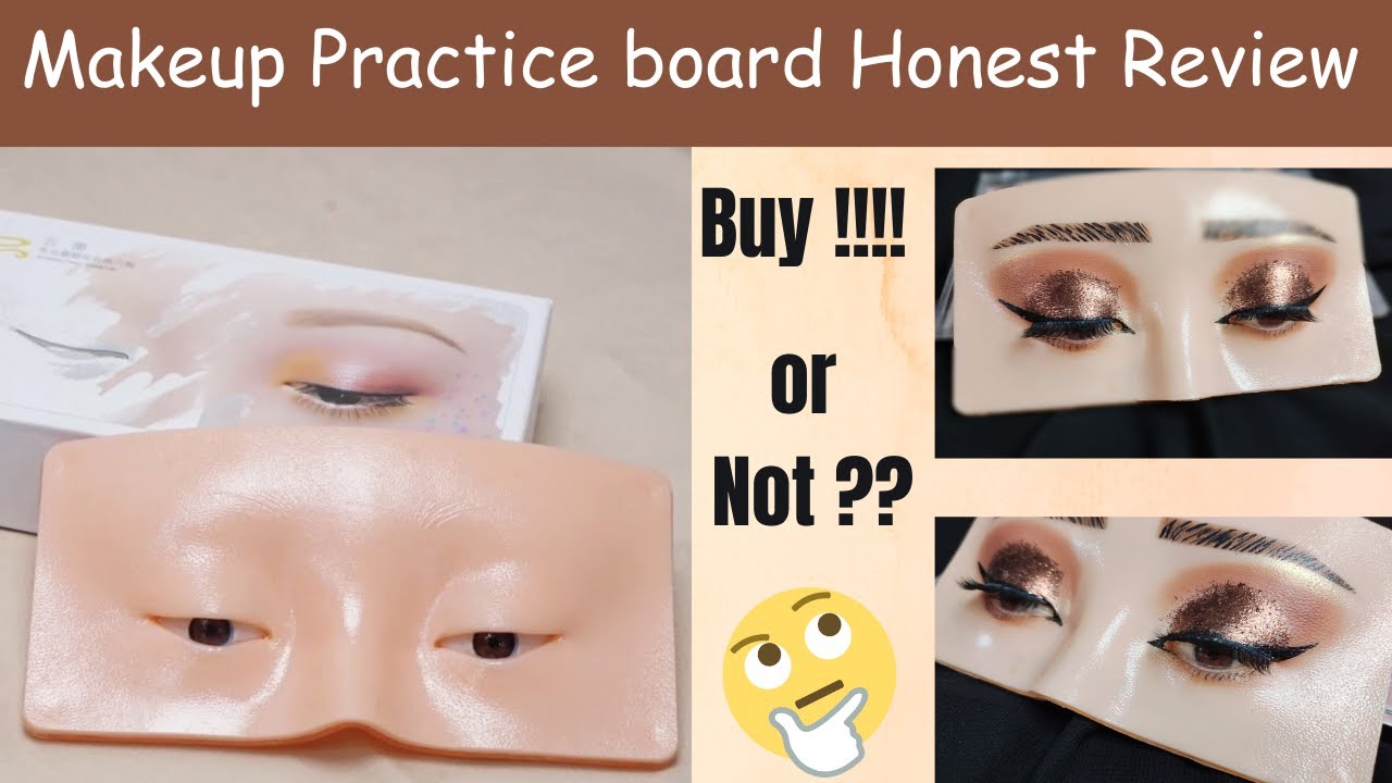 Makeup practice board detailed review_ Makeup dummy worth buying or not ...