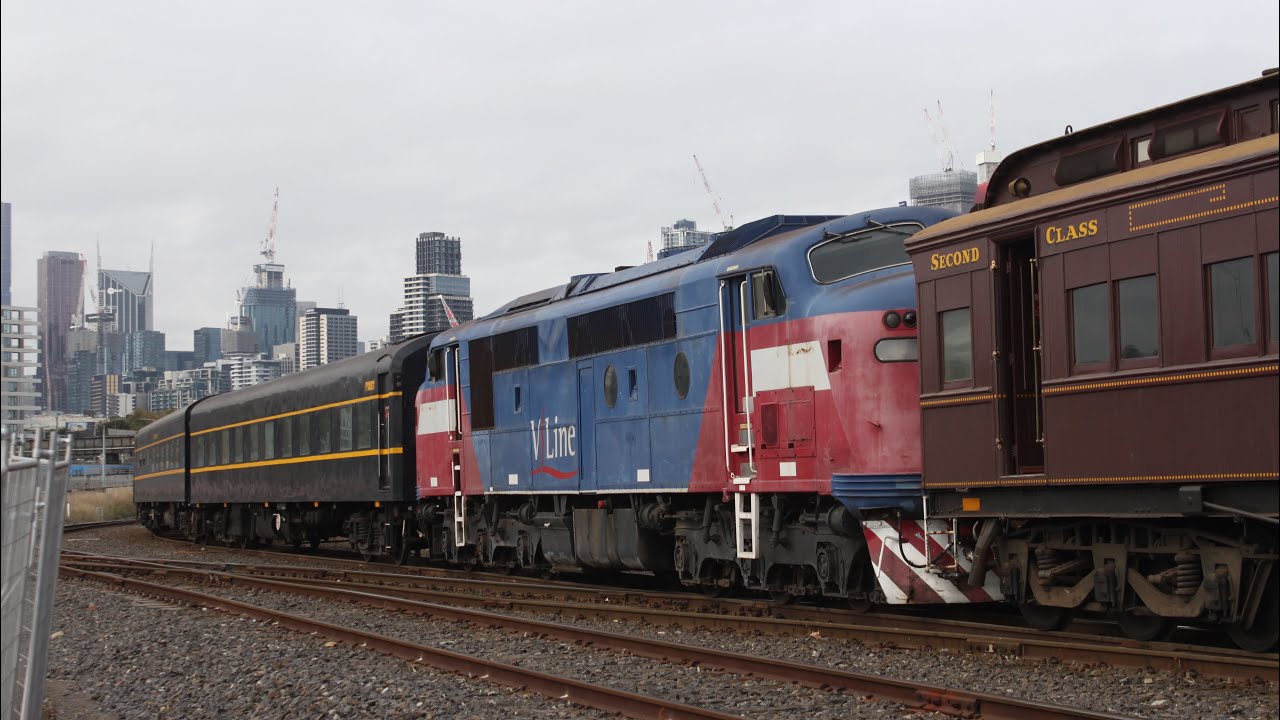 The return of V/line A Classes! A60 transfer to SRHC (X31, S303, N463 ...