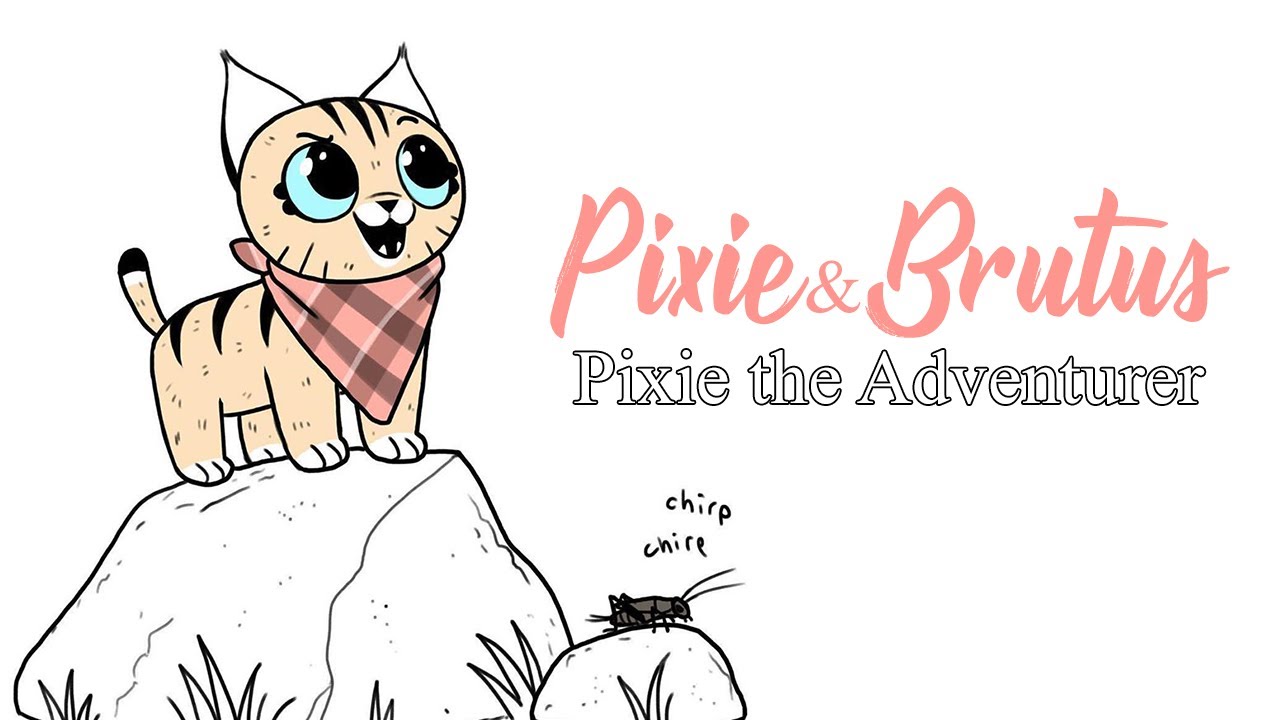 Pixie Goes On An Adventure | Pixie and Brutus Comic Dub - YouTube