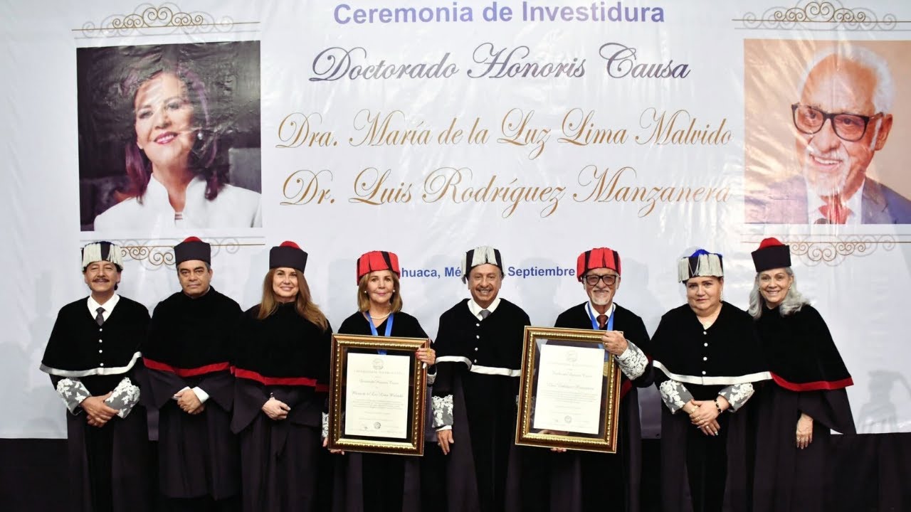 Entrega de reconocimiento Doctorado Honoris Causa 591 CUI Espacio ...