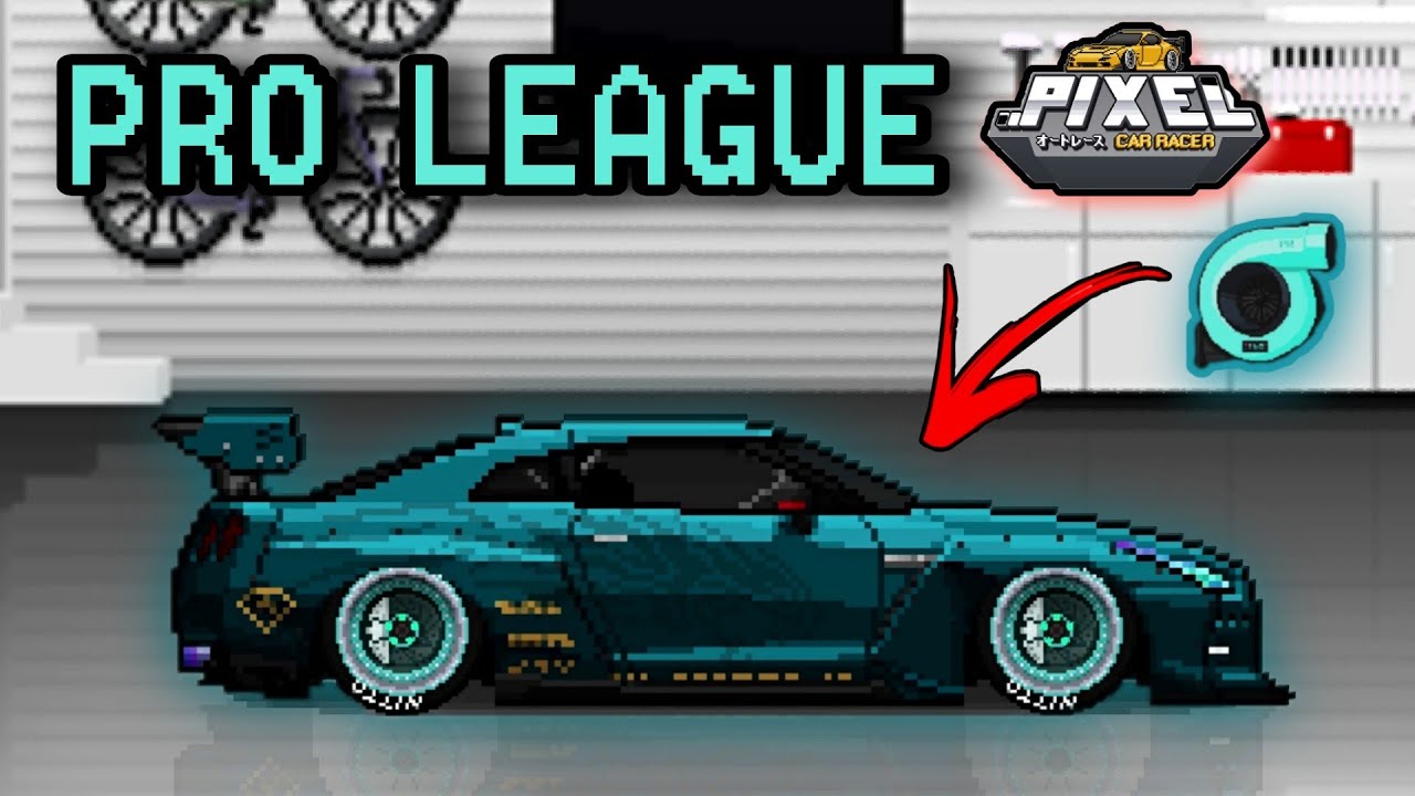 Nissan GT-R Pro League Tune | Pixel Car Racer | 6.1 Seconds - YouTube