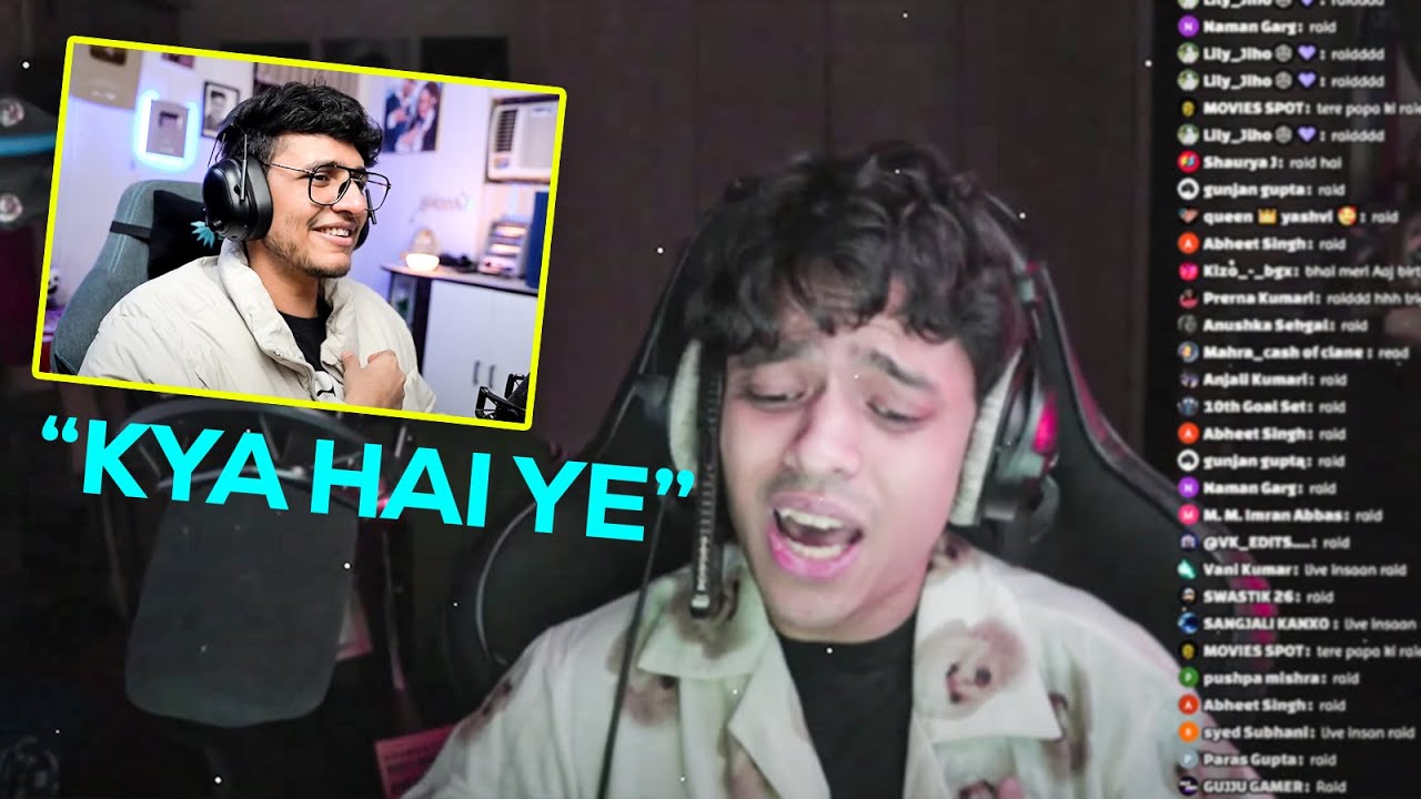 TRIGGERED INSAAN raided my channel ! - YouTube