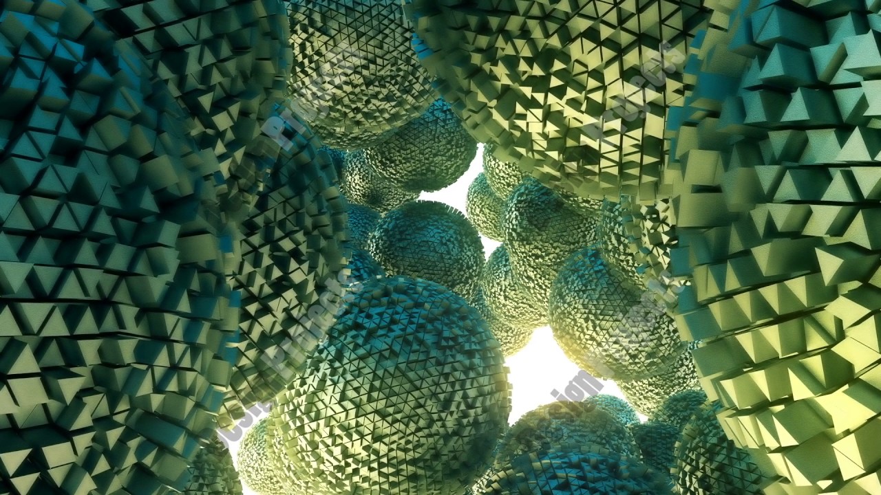 Abstract CGI motion graphics with sci-fi spheres - YouTube