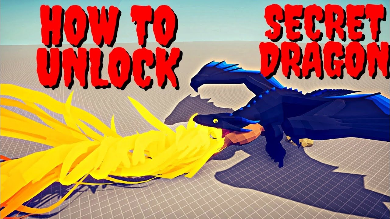 HOW TO UNLOCK *NEW* SECRET DRAGON in TOTALLY ACCURATE BATTLE SIMULATOR ...