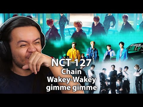 NCT 127 - 'Chain' & 'Wakey-Wakey' & 'gimme gimme' MVs | REACTION