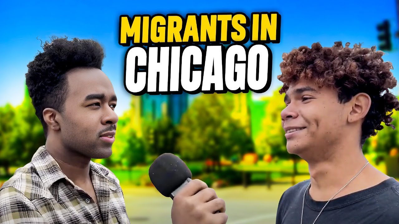 Interviewing migrants in Chicago! - YouTube