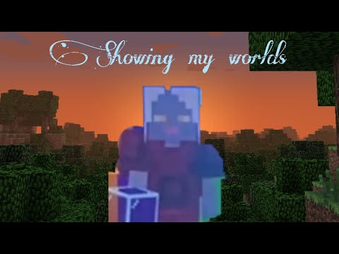 Showing my Minecraft worlds and builds - YouTube