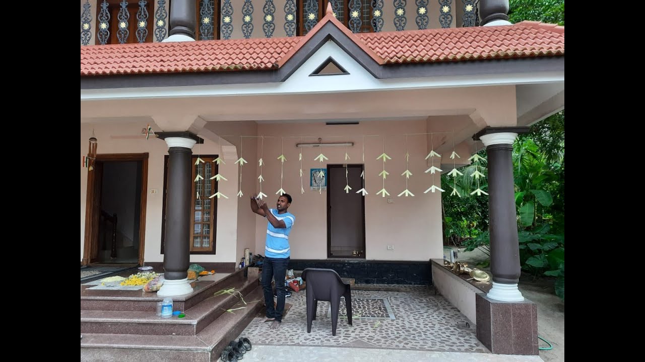 DYI Craft | Kuruthola Thoranam | Hand Made @ Home - YouTube