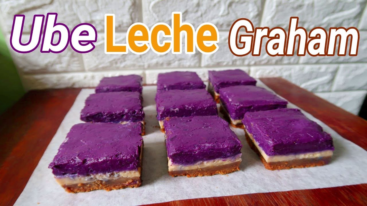 Ube Leche Graham Recipe | How to make Ube Leche Graham - YouTube