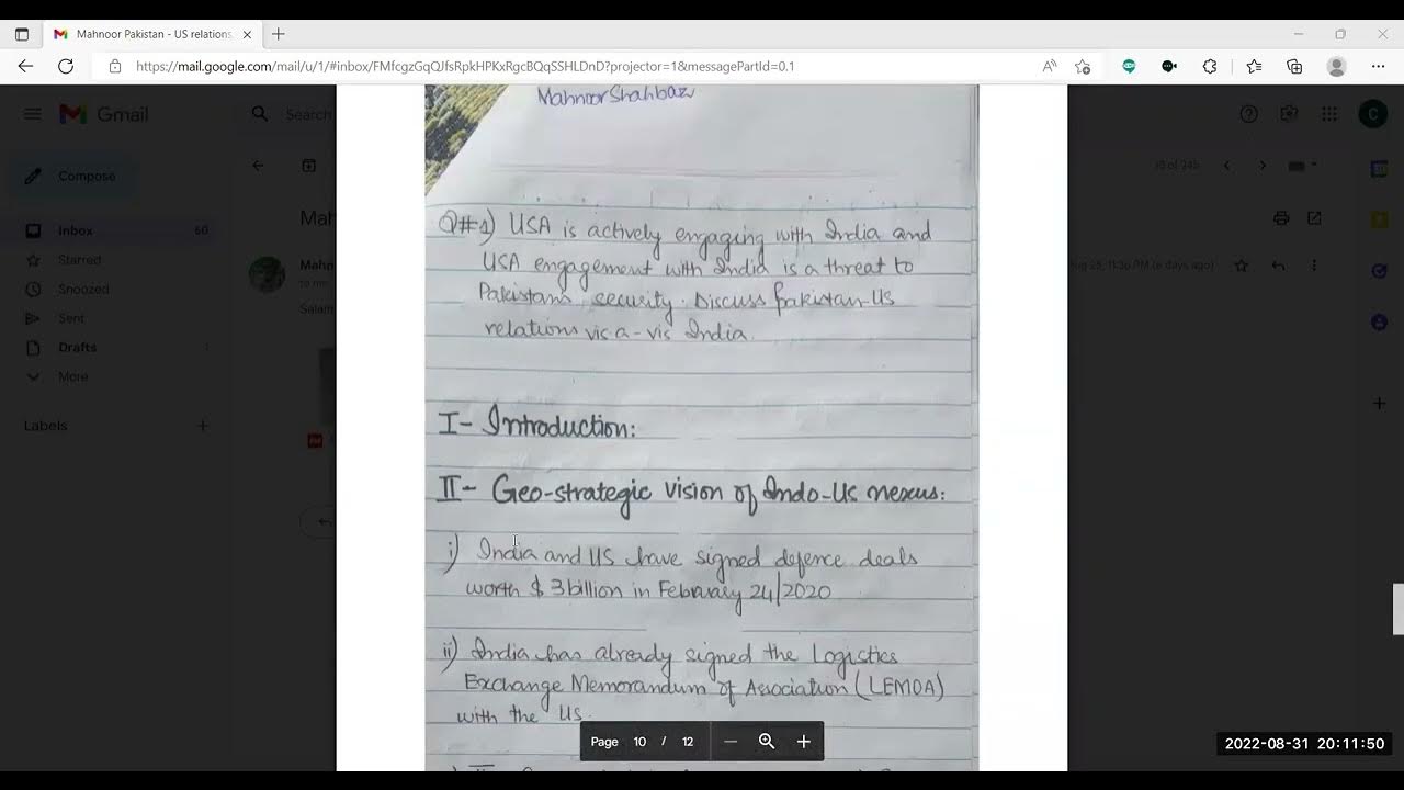 Current affairs Assignment evaluation second week part 2 ||Current Affairs with Sir Usman - YouTube