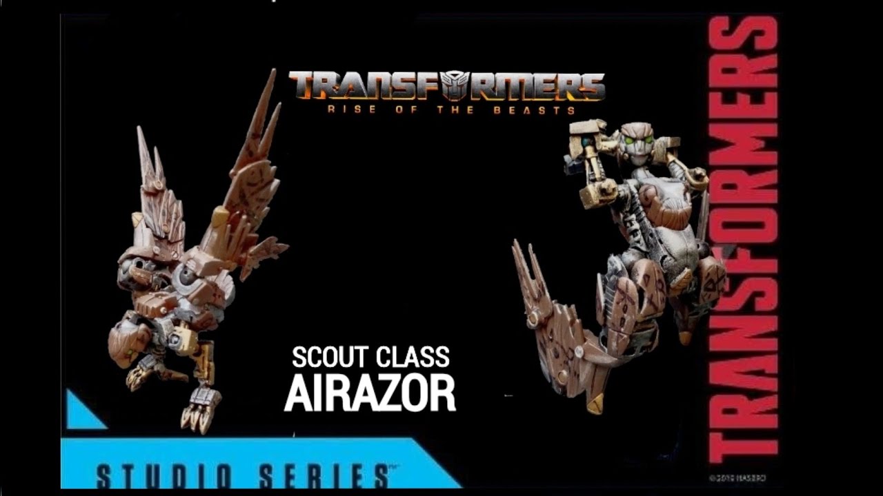 Transformers rise of the beasts airazor ROTB toy custom - YouTube