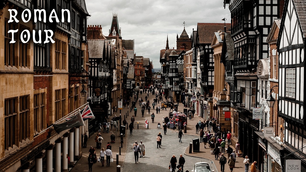 Britain's MOST Roman City | Chester Guided History Tour ft. Helpful ...