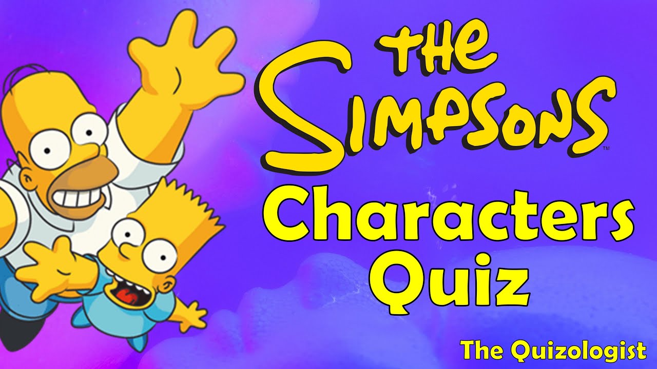 100 Simpsons characters quiz - YouTube