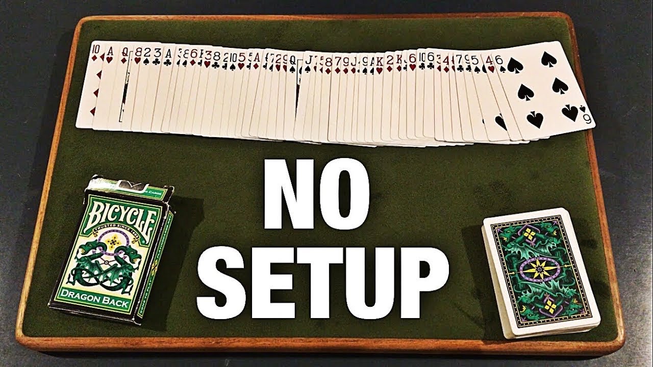 No Setup Card Trick So IMPOSSIBLE It BLOWS Everyone’s Minds! - YouTube