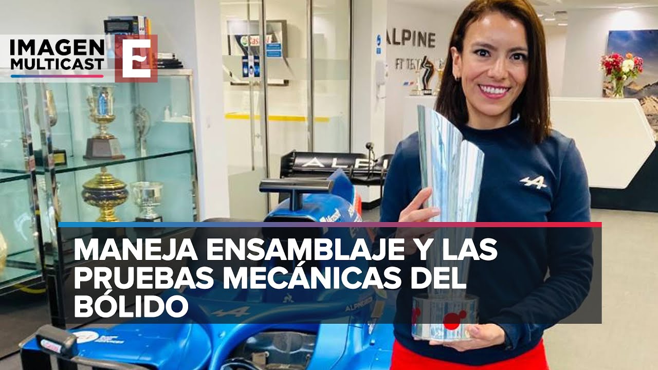 Dalia Ramos, una mexicana clave en Alpine de la Fórmula 1 - YouTube