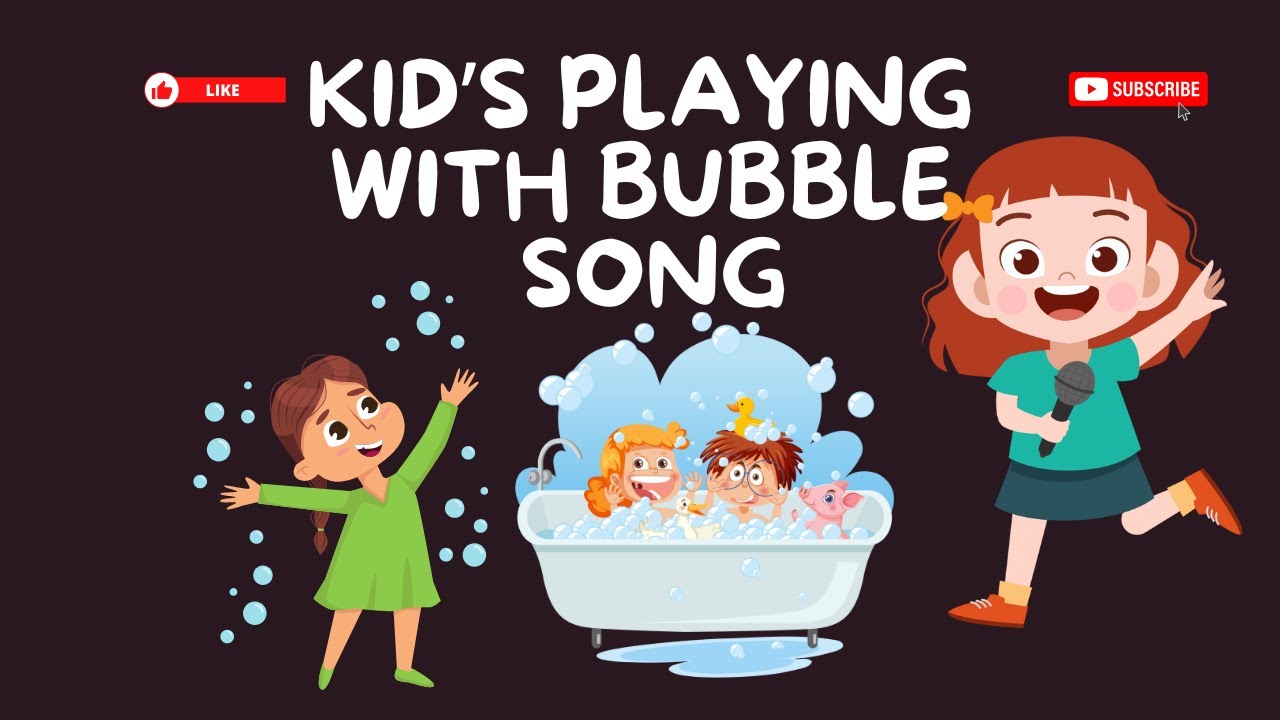 Kid’s Bubble Song + More | Kids Songs | Nursery Rhymes | Kindergarten ...