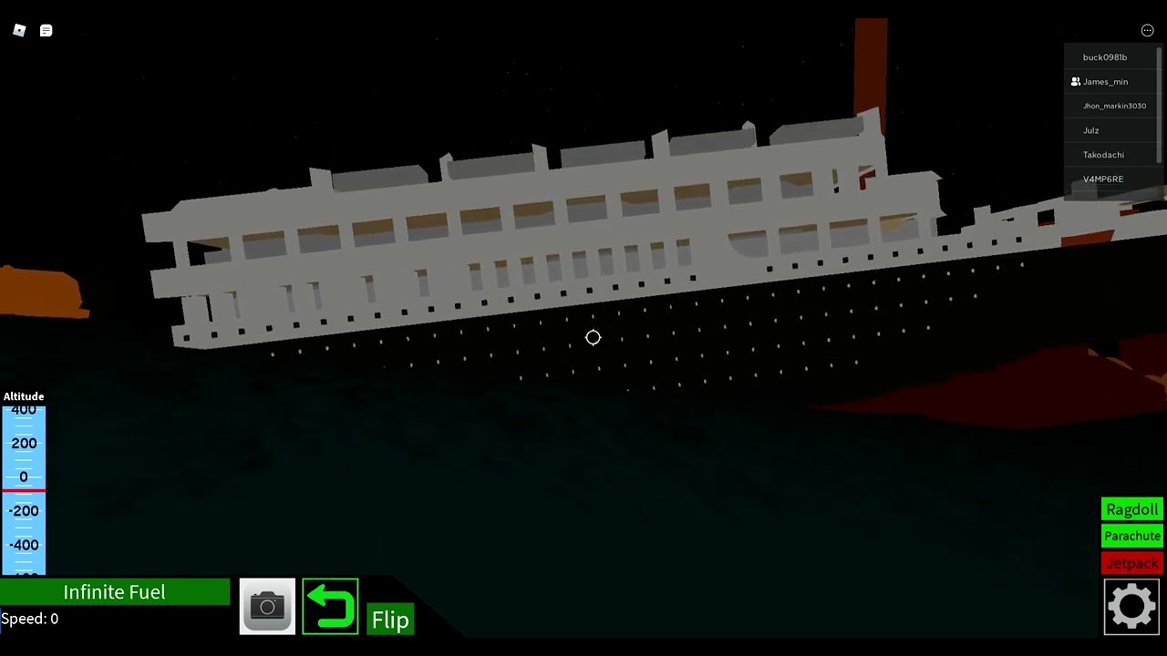 plane crazy Titanic sinking - YouTube